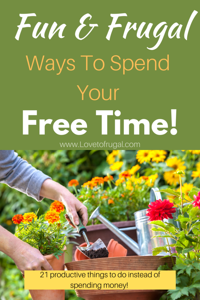 Frugal Ways To Spend Your Free Time That Are Fun! - Love To Frugal
