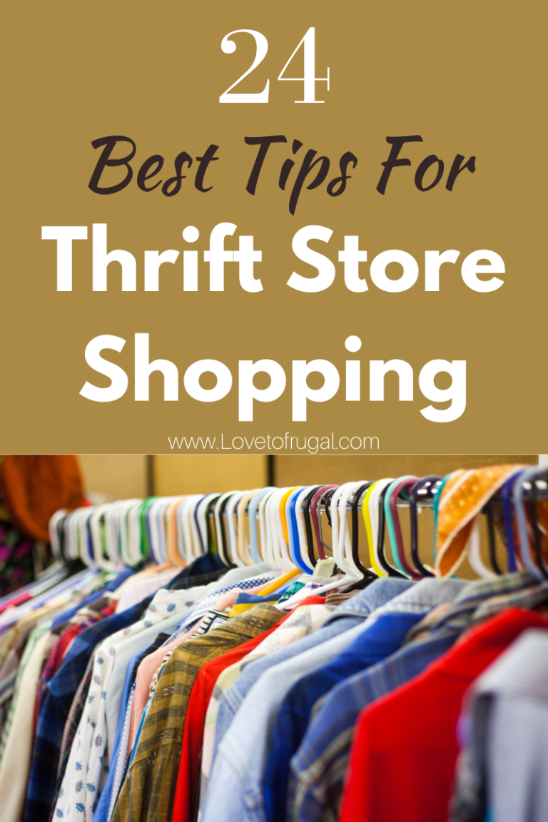 Best Tips For Thrift-Store Shopping: Secrets You Need To Know - Love To ...