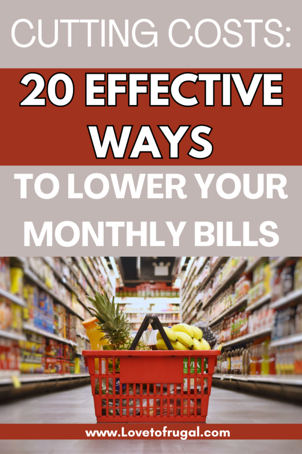 How to Cut Monthly Expenses: 20 Practical Tips for Saving Money - Love ...