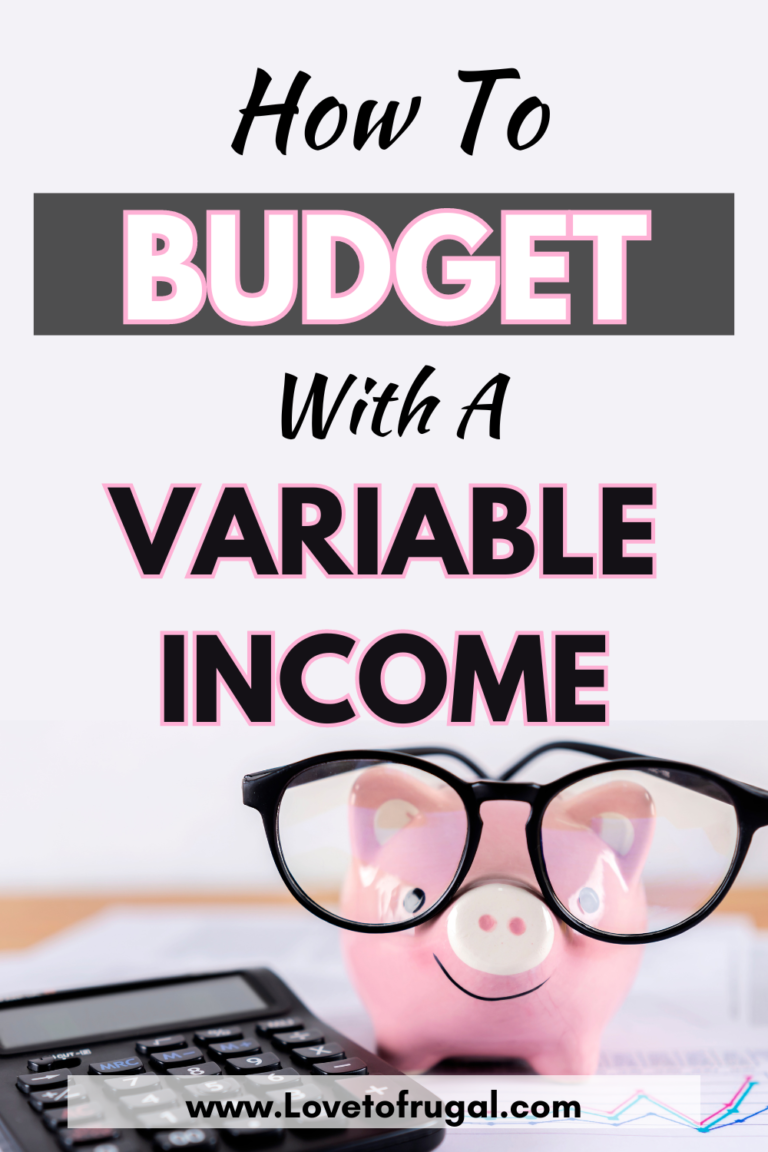 Budgeting With A Variable Income-Valuable Money Tips To Know - Love To ...